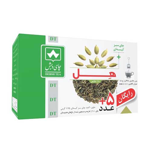 قیمت و خرید چای سبز کیسه ای دبش هل :: فروشگاه های‌شاپ | پس انداز شما ...